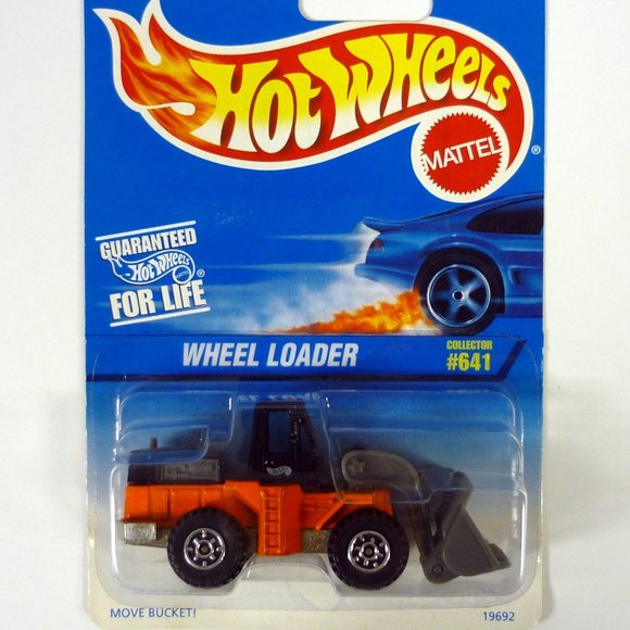 Mattel | Toys | Hot Wheels Wheel Loader 64 Orange Diecast Truck 1997 ...